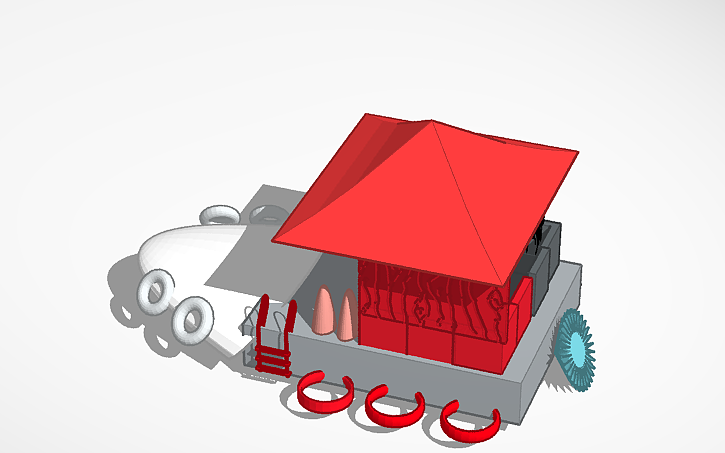 3D design SMART RESCUE BOAT - Tinkercad