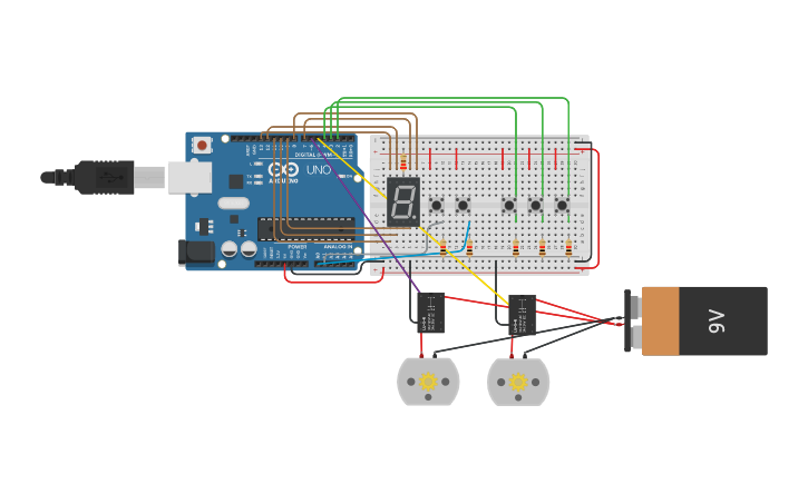 Circuit design Xd | Tinkercad