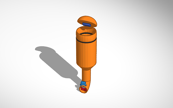 3D design Dispenser - Tinkercad