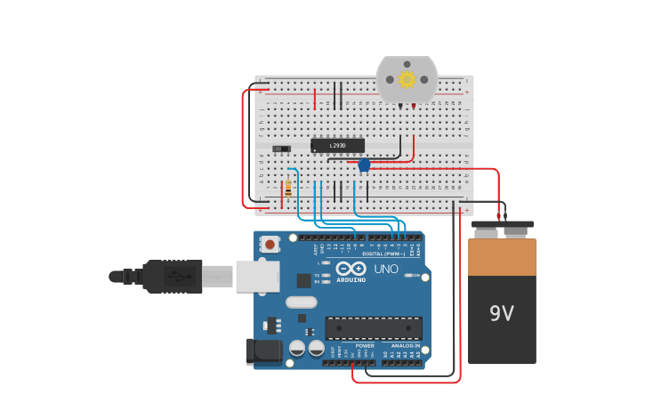 Circuit design EXPERIMENT 4B - DC MOTOR CONTROL USING AN H-BRIDGE ...