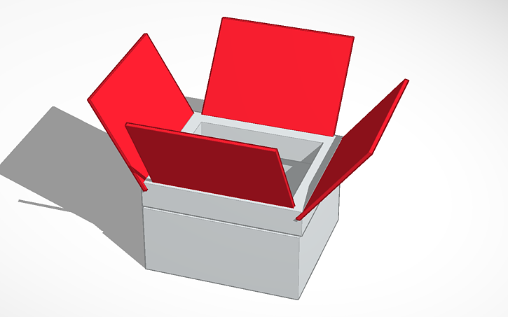 3D design Look inside the box! - Tinkercad