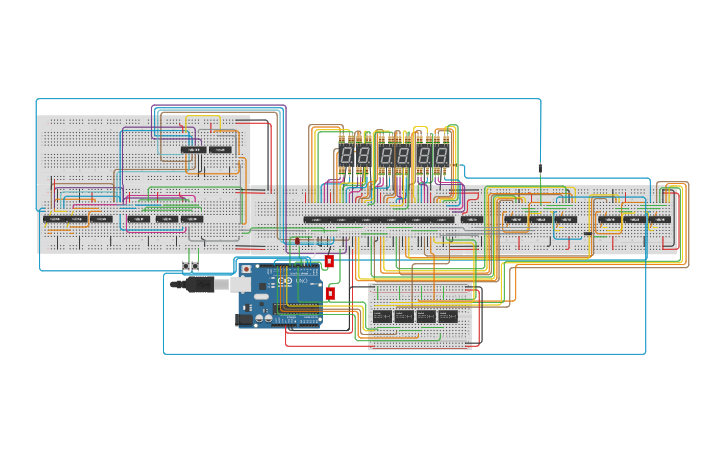 Circuit Design Clock Tinkercad