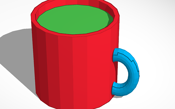 3D design Project 1:Lemon and Lime mug/cup - Tinkercad