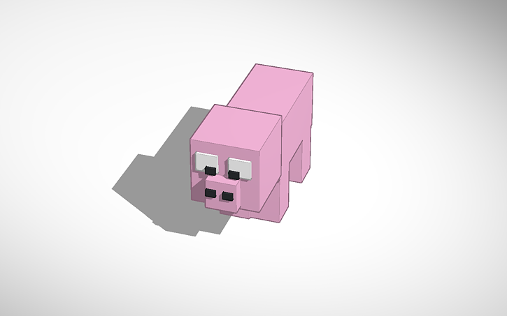 3D design pig | Tinkercad