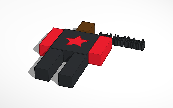 3D design Stringer, Myles; Billy the kid - Tinkercad