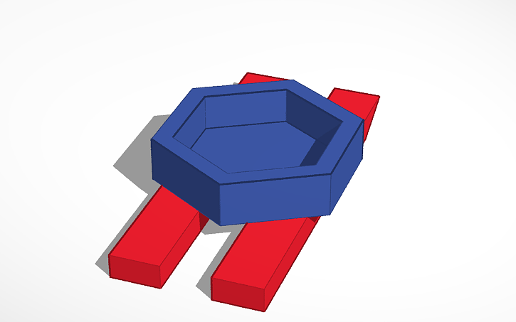 3D design HexaModels PRINT - Ski Base | Tinkercad