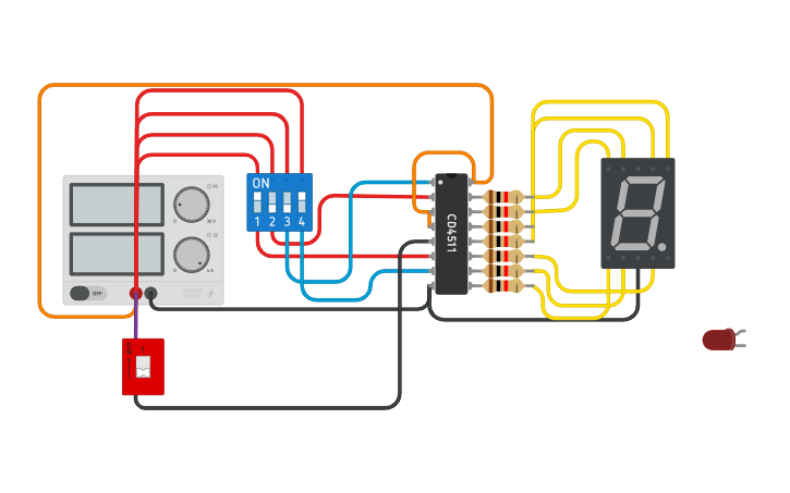 Circuit design 6 creo - Tinkercad