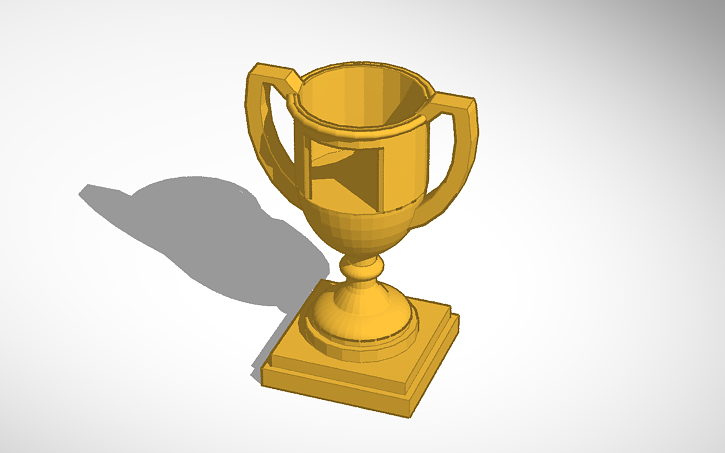 3D design Trophy-Made by Aidan Hoang ;) - Tinkercad