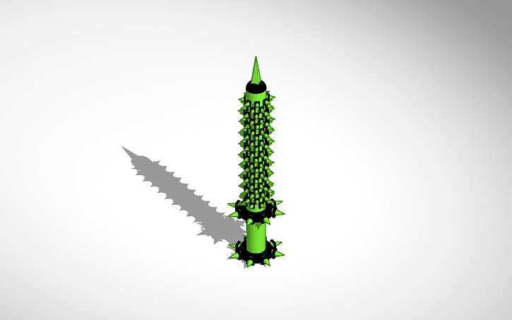 3D design Epic Spike Bat - Tinkercad