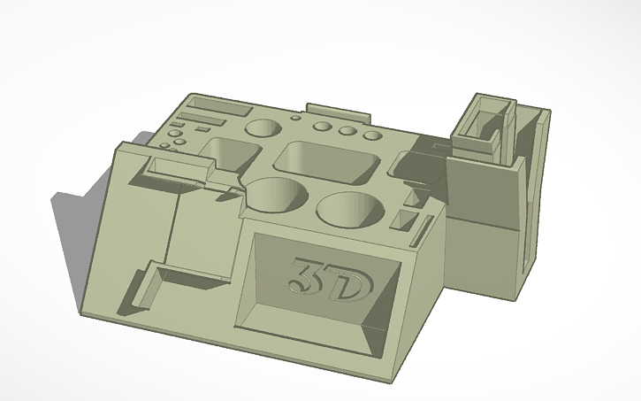 3D design TOOL holder - Tinkercad