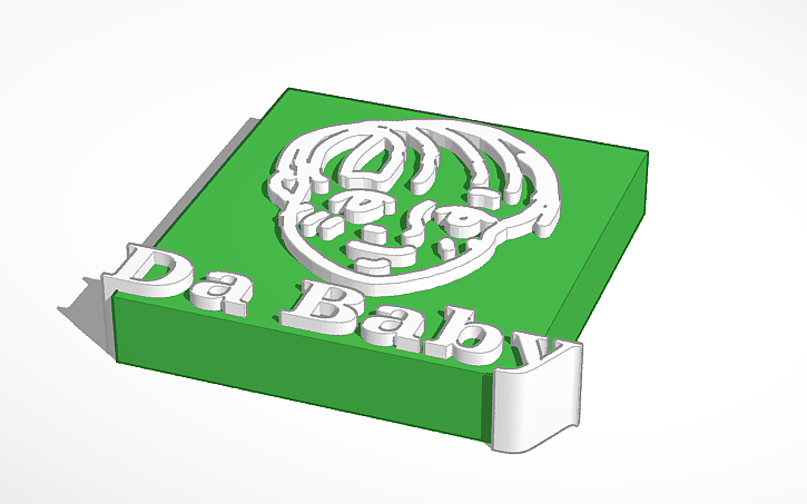 3D design Da baby - Tinkercad