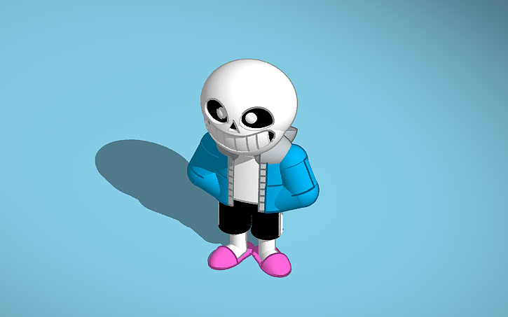 3D design Sans - Tinkercad