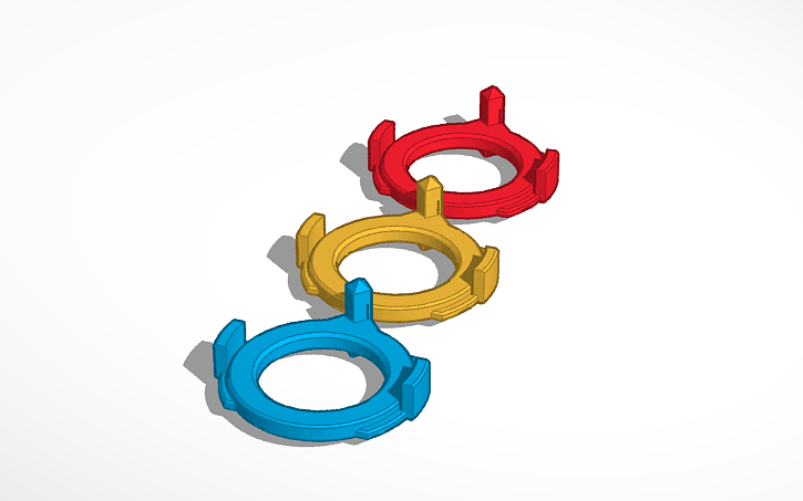 3D design Original Level Chip - Tinkercad