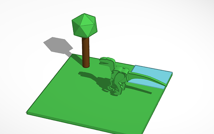 3D design James' Dinosaur | Tinkercad