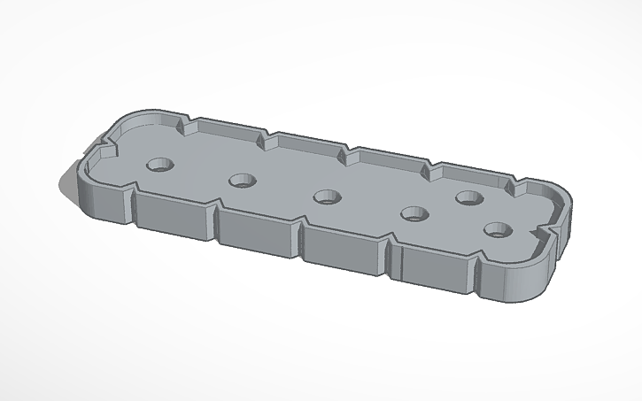 3D design VEX component | Tinkercad