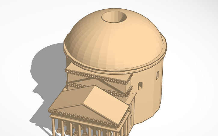 3D design ja31388 Famous Building Project | Tinkercad