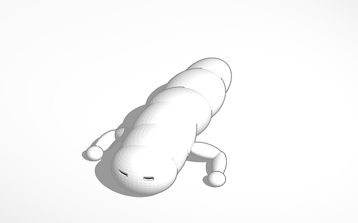 3D design Bridge worm - Tinkercad