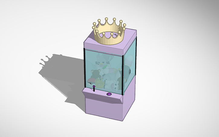 3D design Claw Machine - Tinkercad