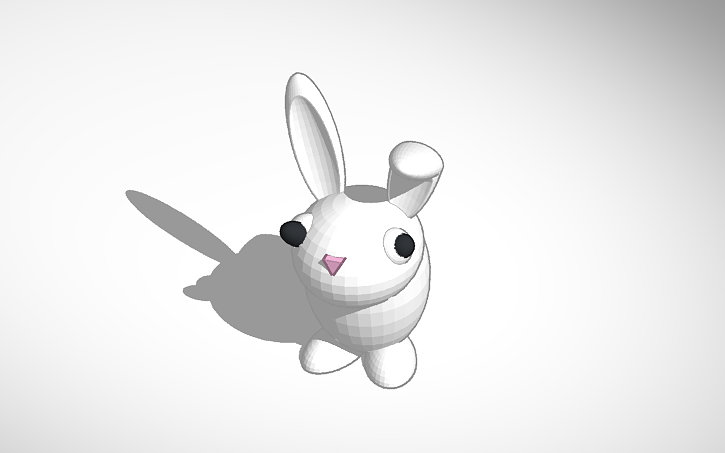 3D design Happy Bunny | Tinkercad