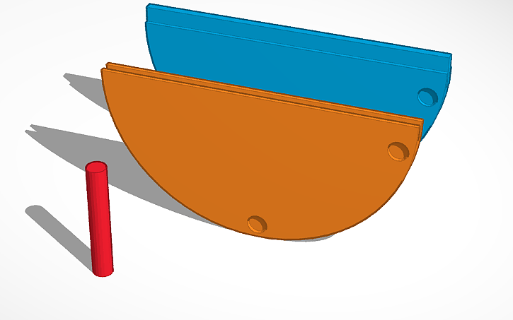 3d Design Interlocking Stackable Circular Plate Tinkercad