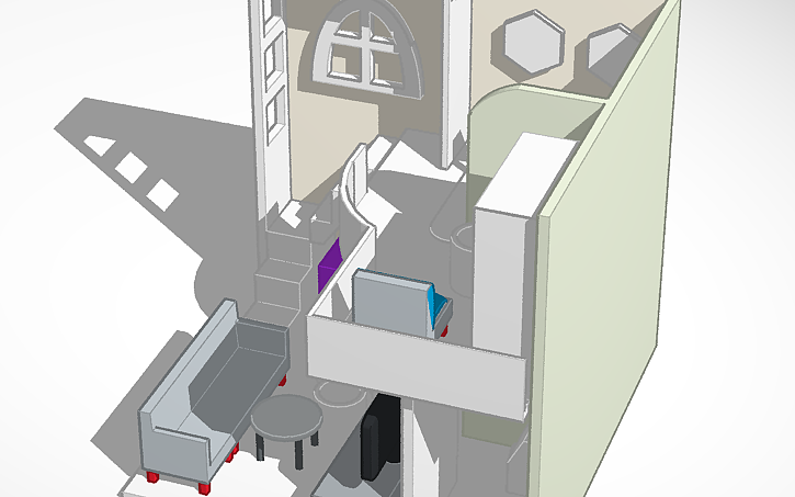 3D design house ráp - Tinkercad