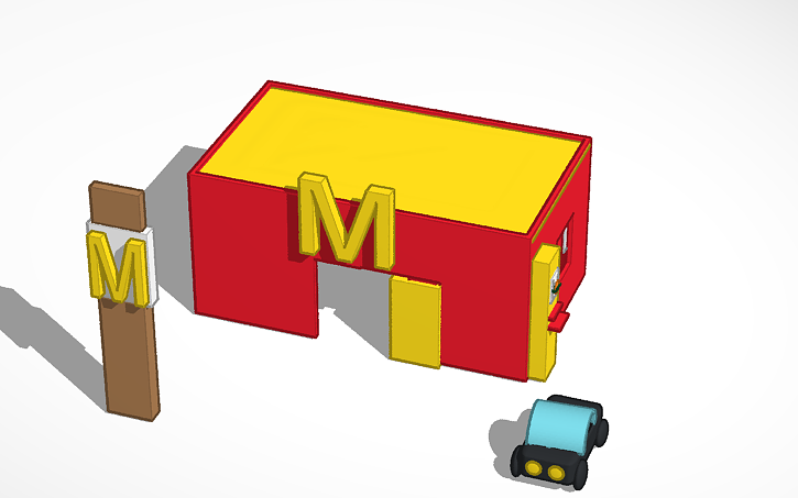 3D design mcc donald | Tinkercad