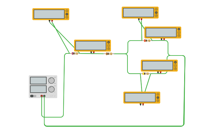 Circuit design Circuit Mixte de tecno | Tinkercad