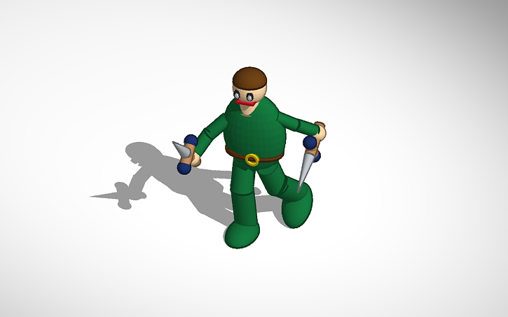 3D design Ninja Scout | Tinkercad