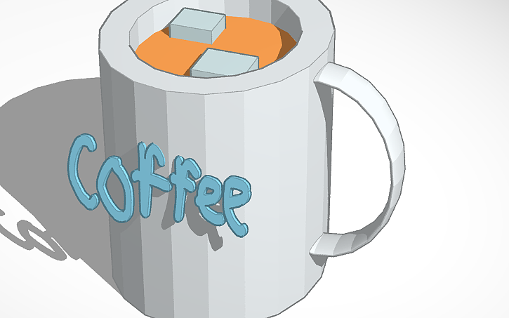 3D design coffee mug - Tinkercad