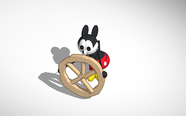 3D design Mickey Mouse | Tinkercad