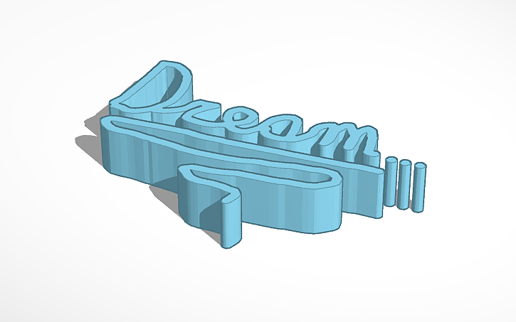 3d Design Scribble Tinkercad