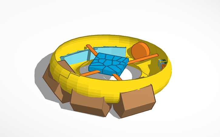 3D design Mars Colony Base | Tinkercad