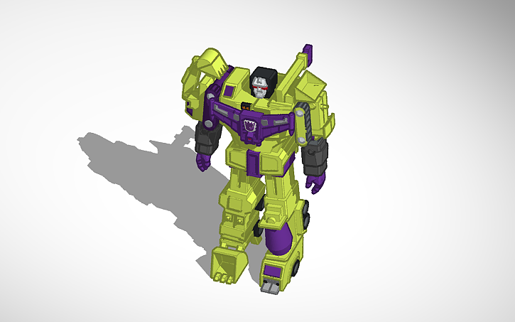 3D design Copy of Transformers Combiner wars Devastator - Tinkercad