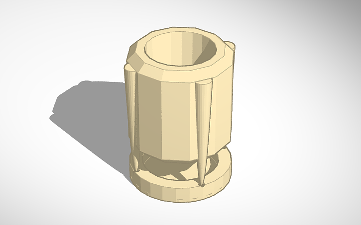 3D design Water Harvesting Pot | Tinkercad