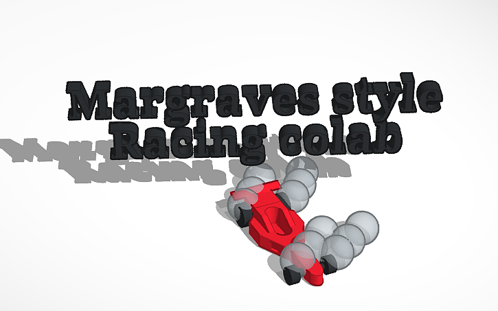 3D design race car colab - Tinkercad