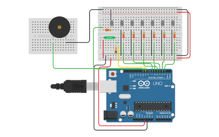 Circuit design MOD 3, project-8 original | Tinkercad Circuit design MOD 3, project-8 original | Tinkercad