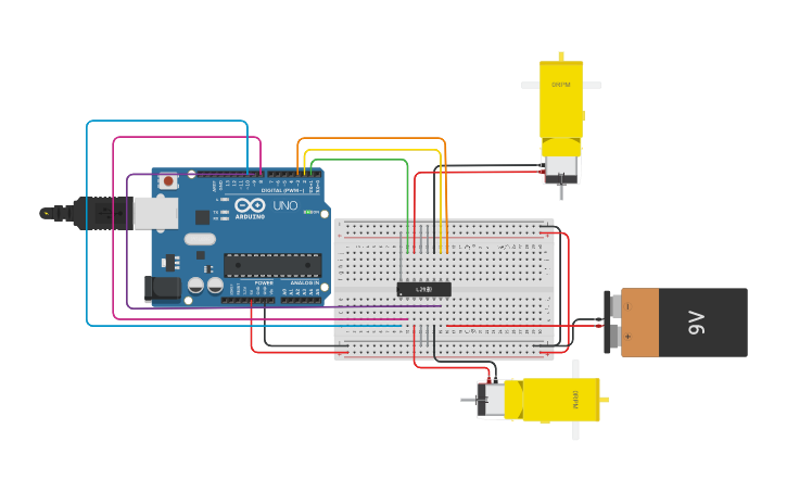 Circuit design 3.4 | Tinkercad
