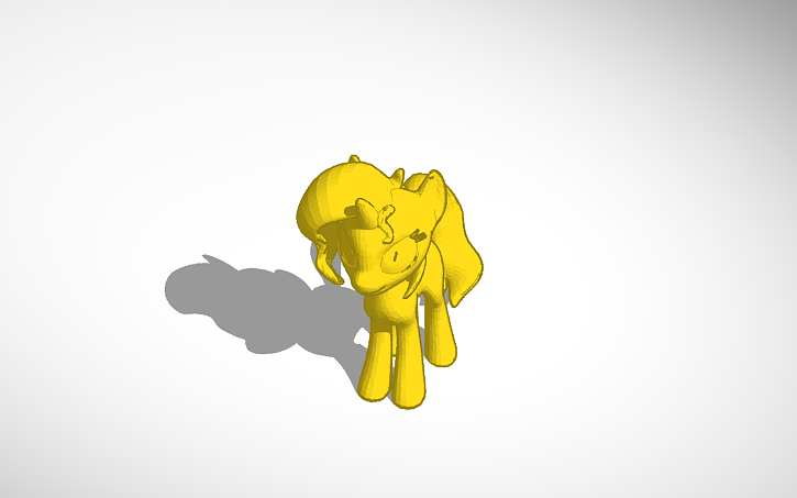3D design Sunset Shimmer Beta - Tinkercad