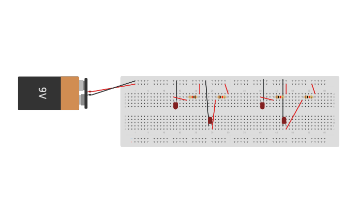 Circuit design Camila Ayala Circuito en Paralelo | Tinkercad