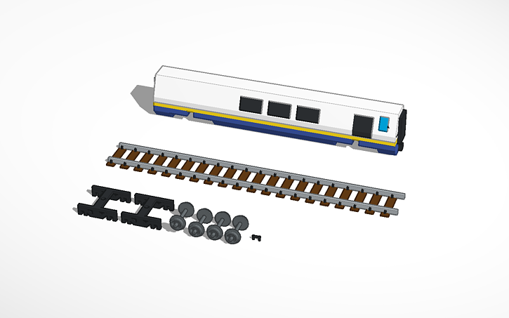 3D design wagon LRC-3 - Tinkercad