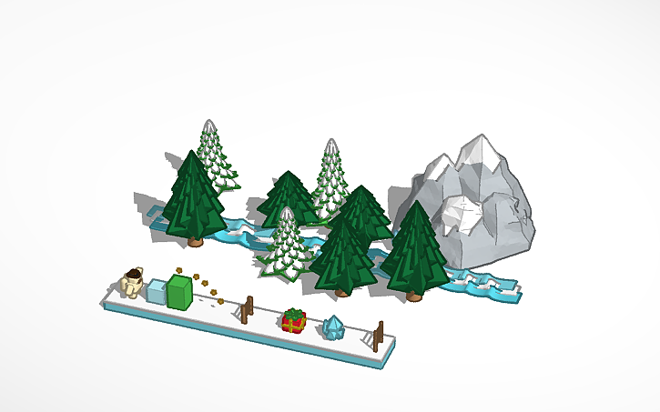 3D design Snow game_homework | Tinkercad