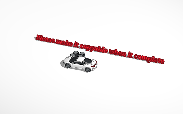 3D design Acura NSX Tuning challenge - Tinkercad