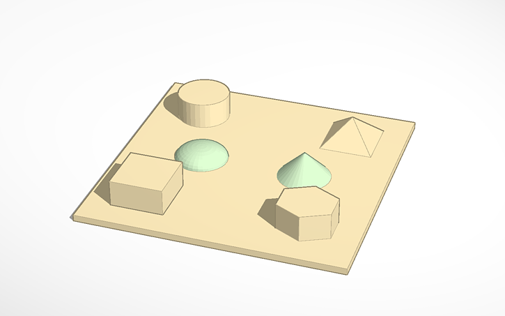 3D design Incredible test plate - Tinkercad