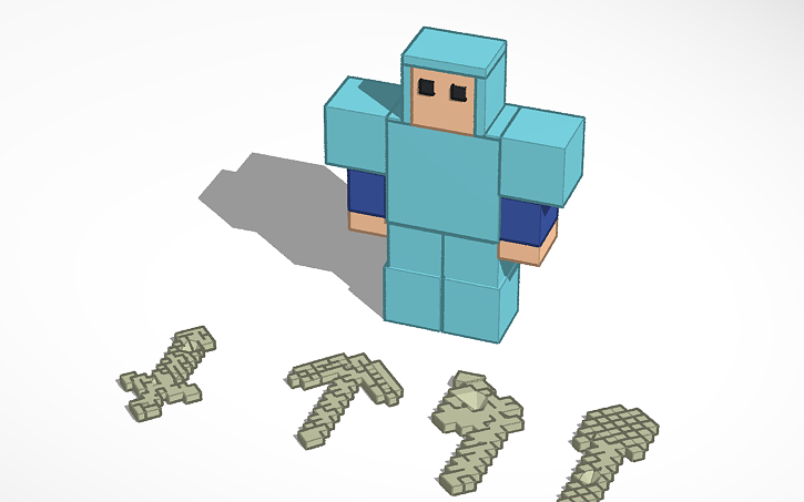 3D design minecraft - Tinkercad