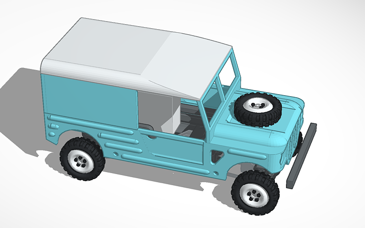 3D design mini jeep 4wd - Tinkercad