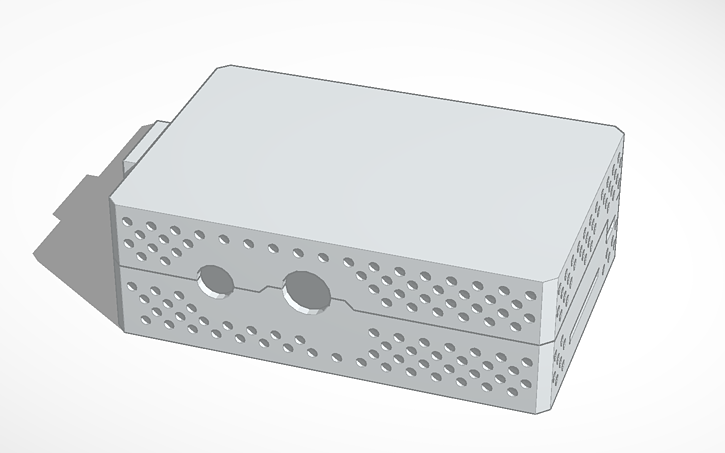 3d Design Copy Of Raspberry Pi Snapfit Case Tinkercad