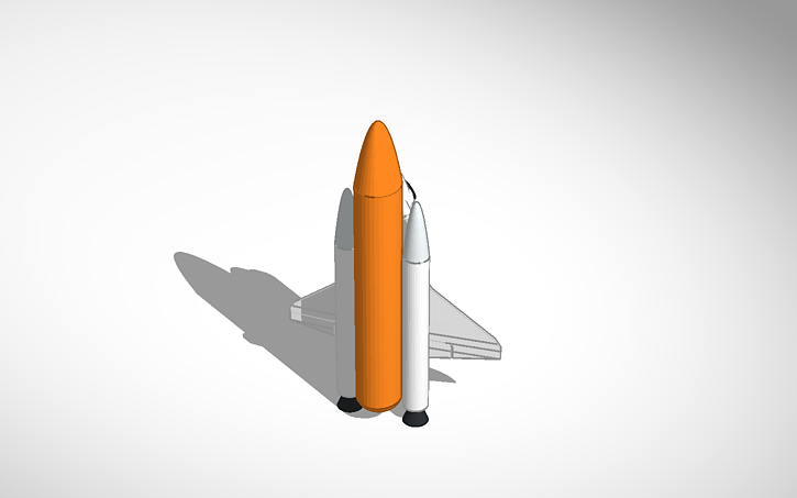 3D design Space Shuttle - Tinkercad