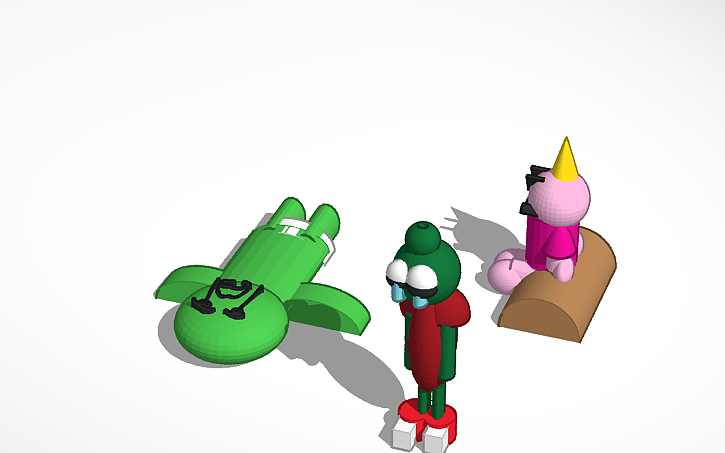 3D design Super Bojo - Tinkercad