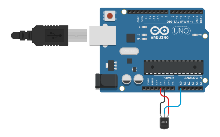 Circuit design Prac. 2. Carlos Ramirez - Tinkercad