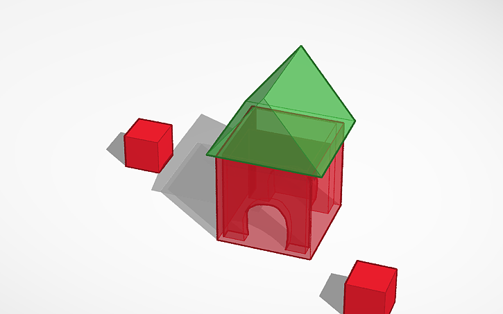3D design Earthquake simulation/Earthquake resistant house - Tinkercad